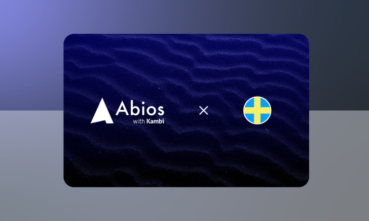 Abios secures new Swedish B2B supplier permit - Abios Newsroom
